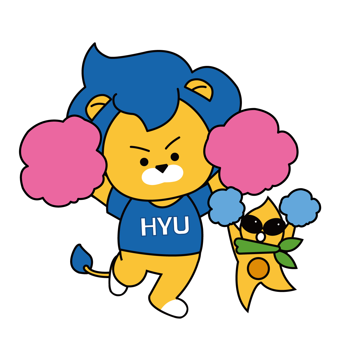 한양대학교마스코트 캐릭터 제이지비퍼블릭